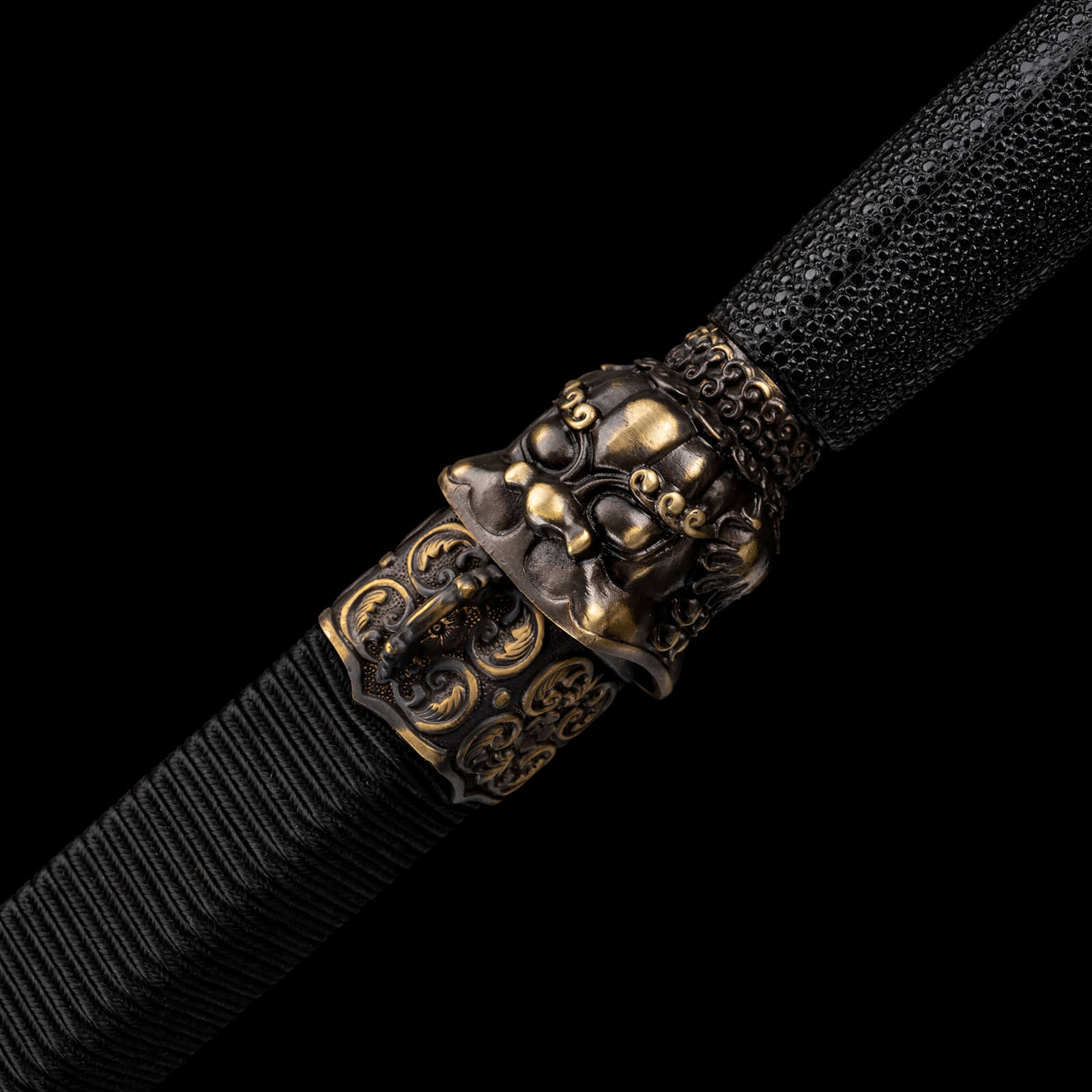Handmade Chinese Traditional Eighteen Weapons Pattern Steel Solid Wood ...