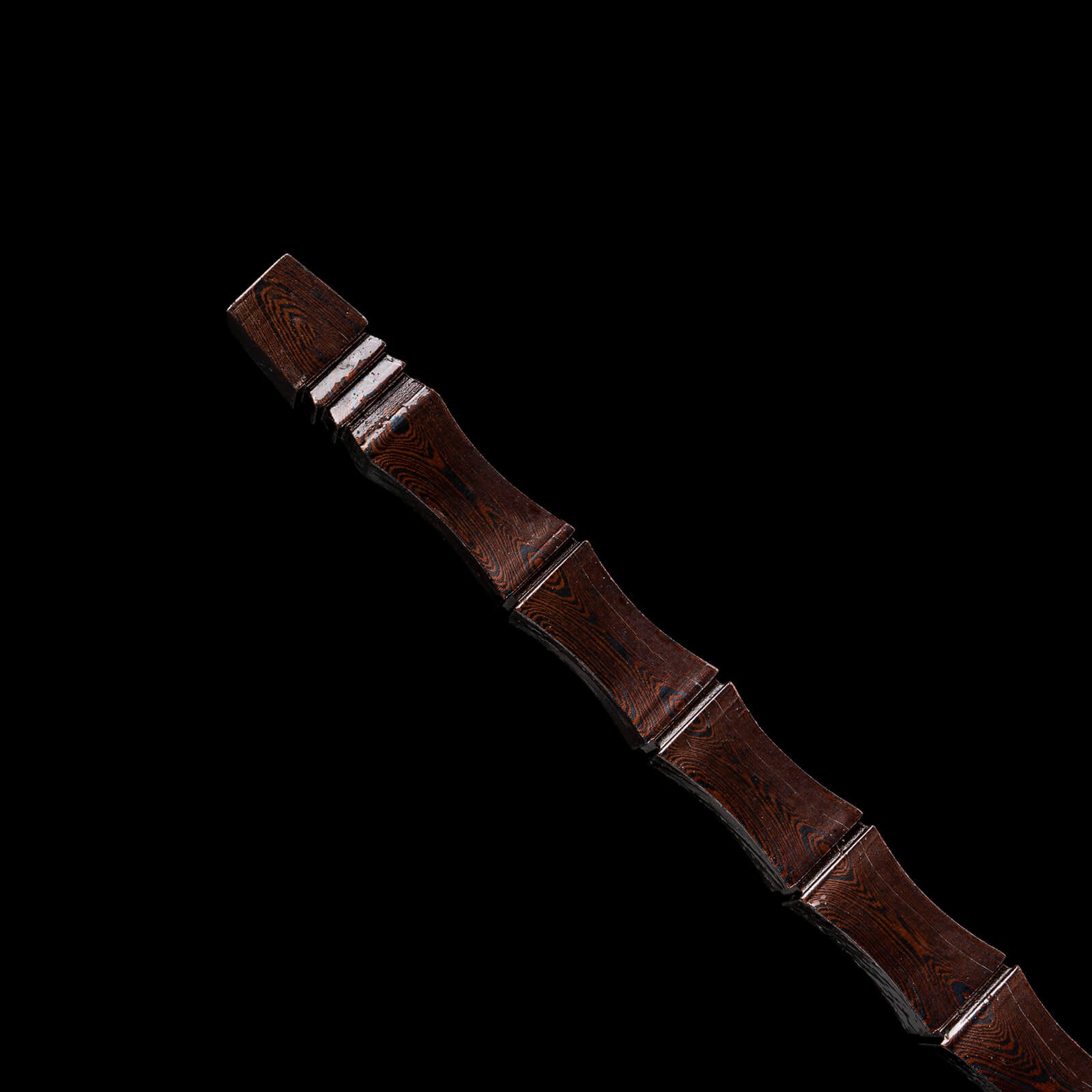 Handmade Chinese Traditional Eighteen Weapons Pattern Steel Solid Wood ...